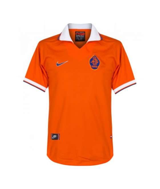 Camiseta Local Retro 1997-98 Holanda - Barra Alta